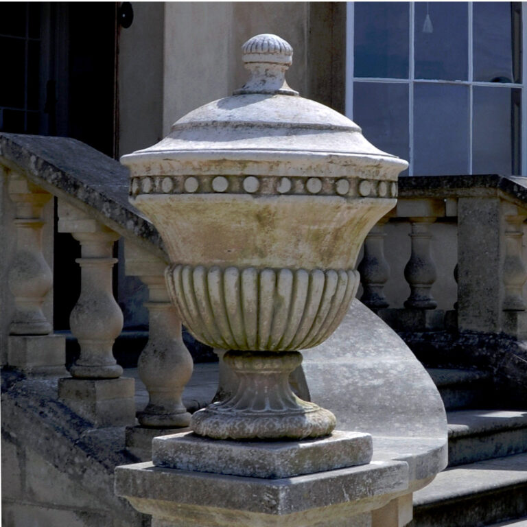 The Finial Urn on Neo-Classical Plinth | Heritage Handmade Garden ...