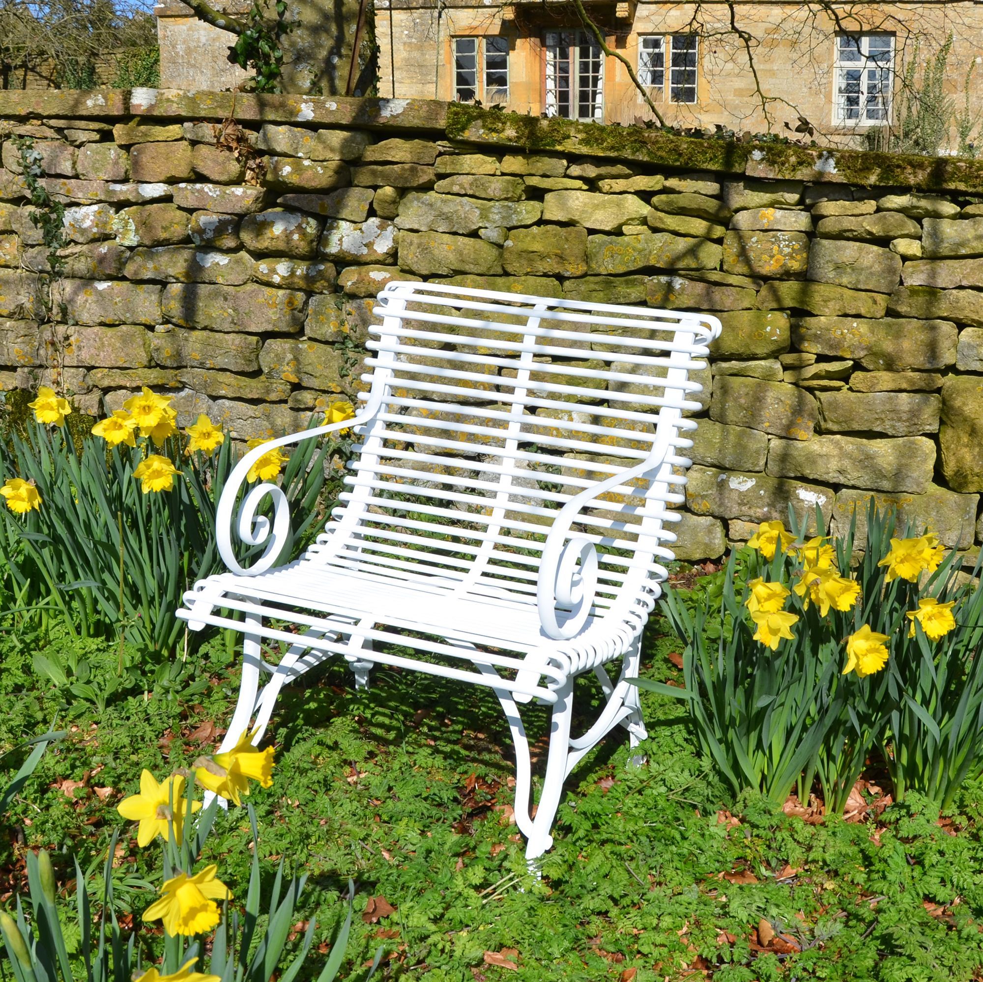The Ladderback Carver Garden Chair - Low | Heritage Handmade Garden ...