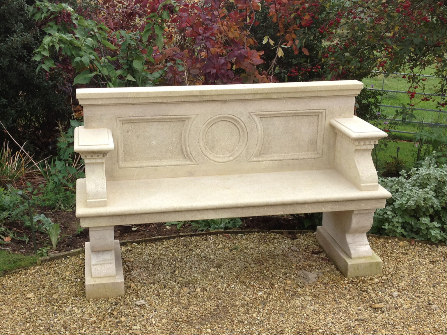 The Neo-Classical Garden Seat | Heritage Handmade Garden Collections