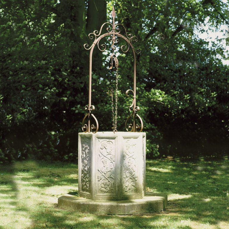 The Octagonal Vine Wellhead | Heritage Handmade Garden Collections