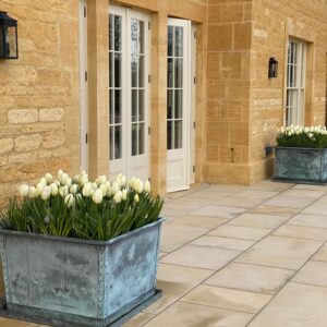 The Square Copper Garden Planter Rolled Edge - Large | Heritage ...