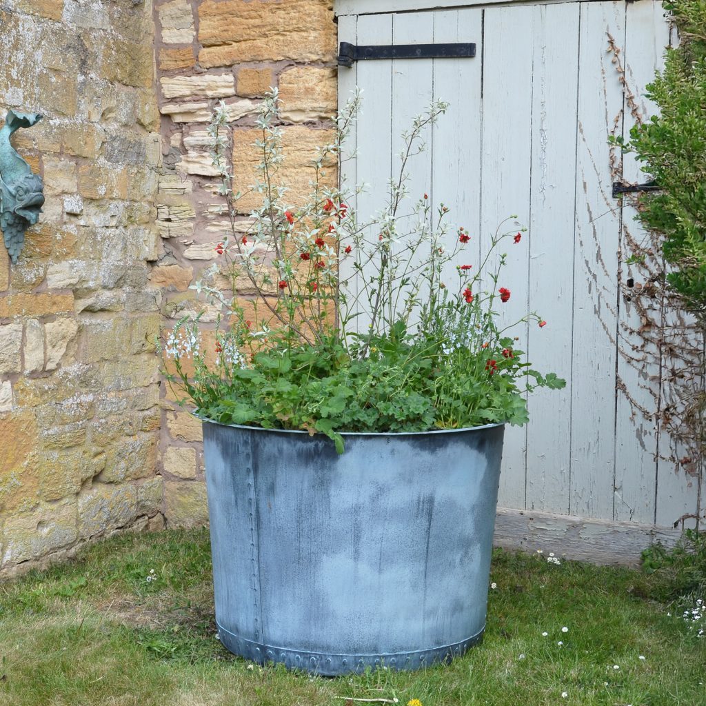 The Circular Copper Garden Planter Flat Edge - Very Large | Heritage ...