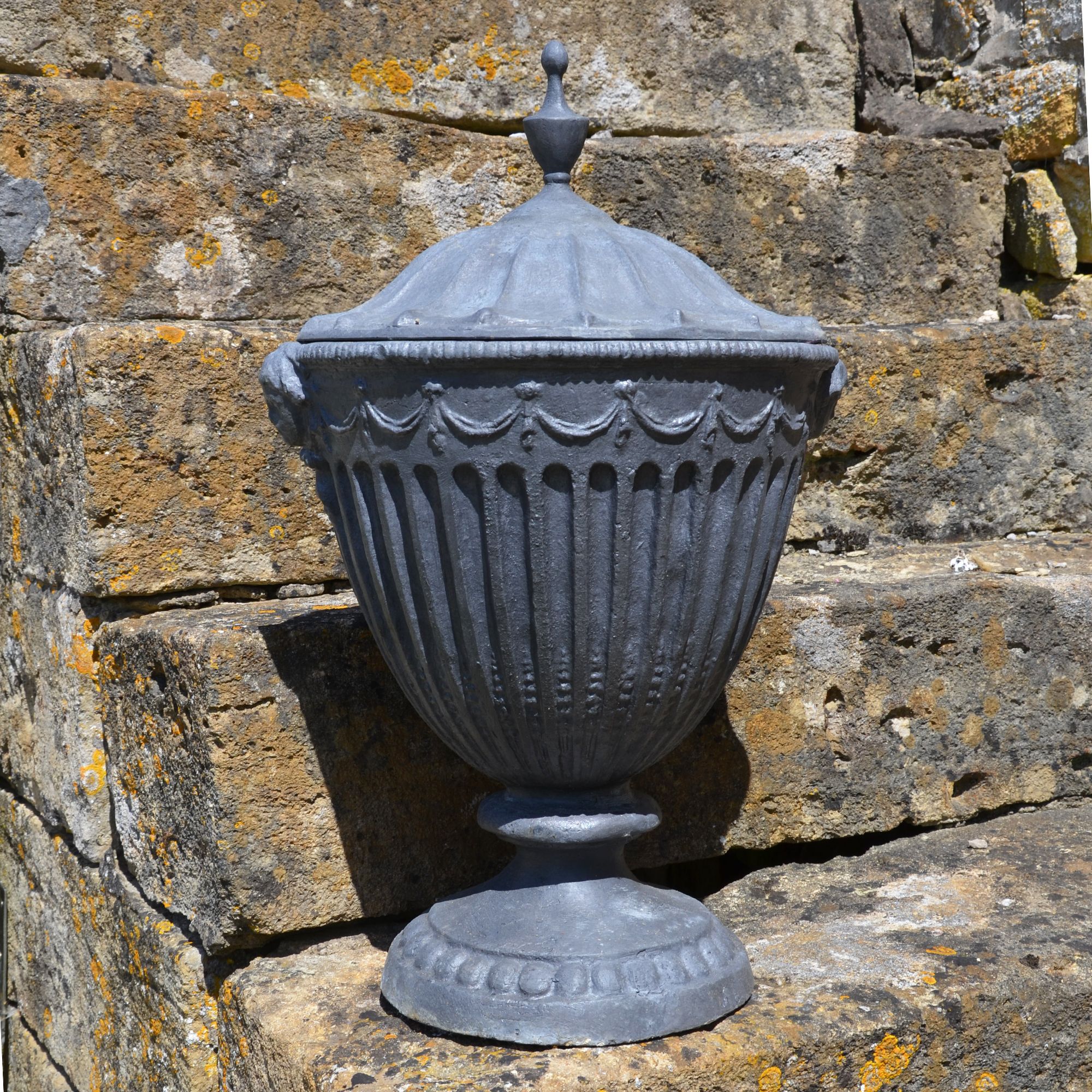 The Neo-Classical Lead Finial | Heritage Handmade Garden Collections