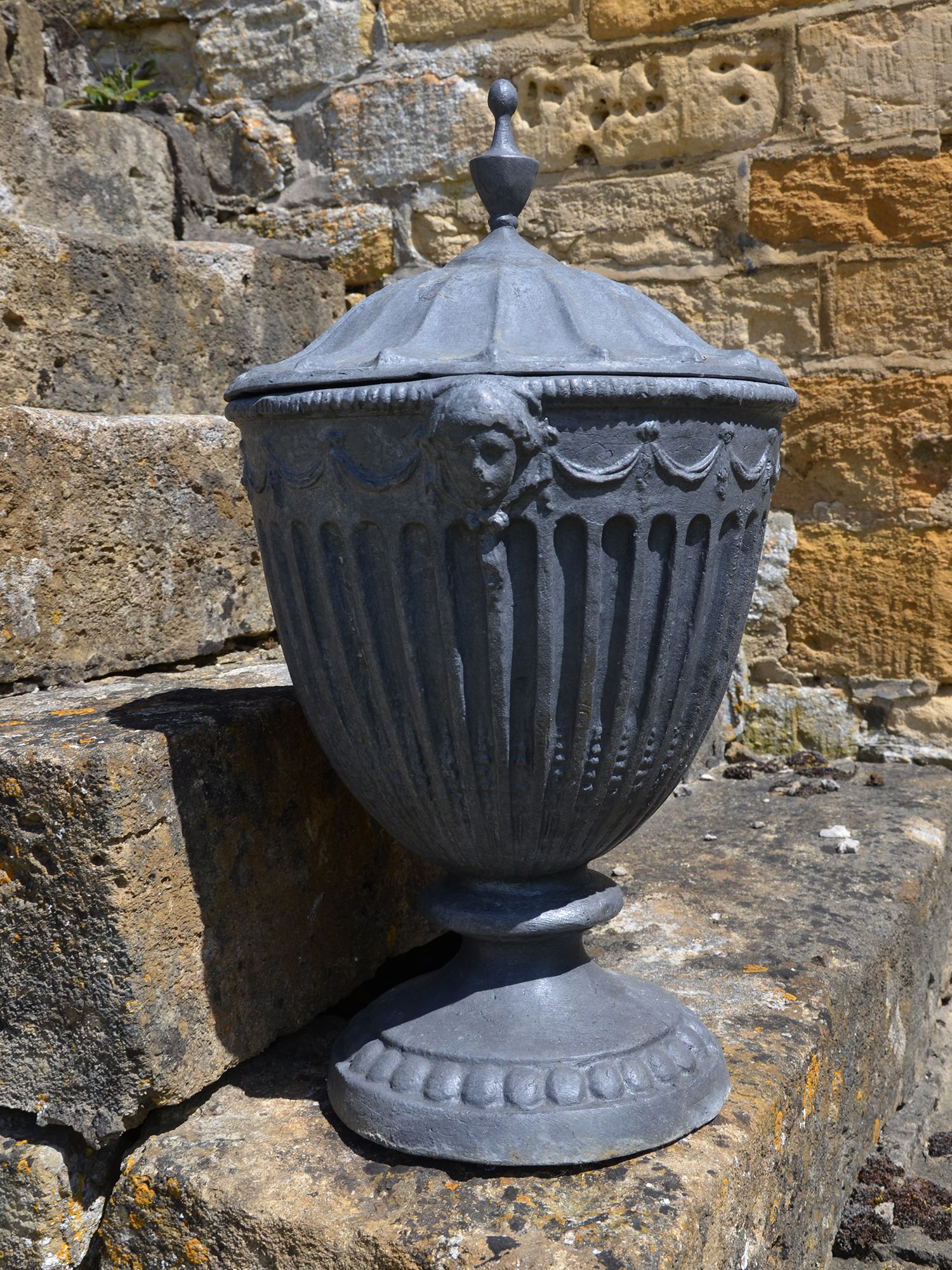 The Neo-Classical Lead Finial | Heritage Handmade Garden Collections