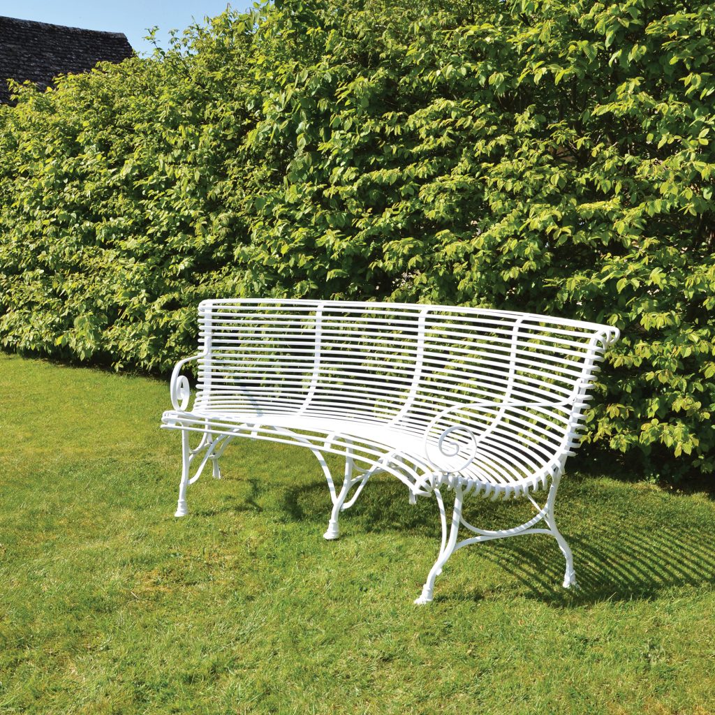 The Semi-Circular Ladderback Garden Seat (High) | Heritage Handmade ...